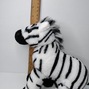 GANZ | Toys | Webkinz Plush Black And White Striped Zebra Stuffed ...